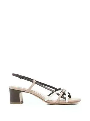 TAMARIS Strappy Block-heel Sandals - Brown