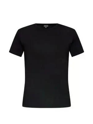 MAISON MARGIELA Logo-patch T-shirt - Black