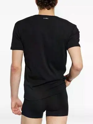 MAISON MARGIELA Logo-patch T-shirt - Black