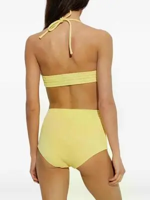 MAISON MARGIELA Textured Halterneck Bikini
