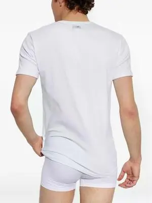 MAISON MARGIELA Logo-patch T-shirt - White