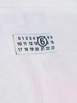 MAISON MARGIELA Logo-patch T-shirt - White