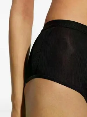MAISON MARGIELA Ribbed-knit Briefs