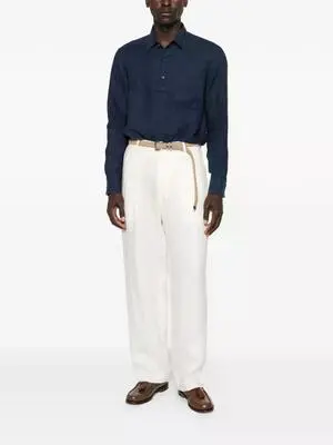 Zegna Button-up Chest-pocket Polo Shirt