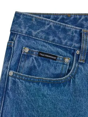 Gosha Rubchinskiy Utility Stonewashed Straight-leg Jeans