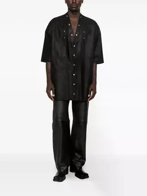 Rick Owens Leather Shirt