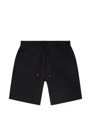 DIESEL® Peached Raw-edge Cotton Shorts
