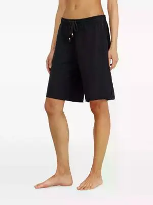 DIESEL® Peached Raw-edge Cotton Shorts