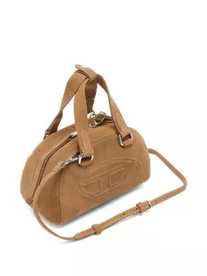 DIESEL® Mini 1dr Dome Leather Tote - Brown