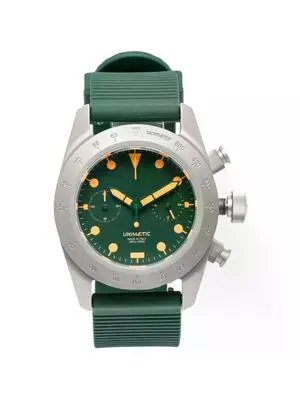 UNIMATIC 40mm Chronograph Watch - Green