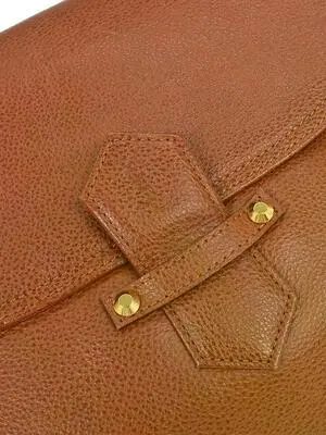 Saint Laurent 1990-2000s Grained Shoulder Bag