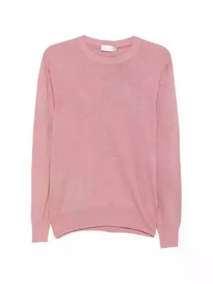 Altea Crew Neck Long Sleeve Sweater - Pink