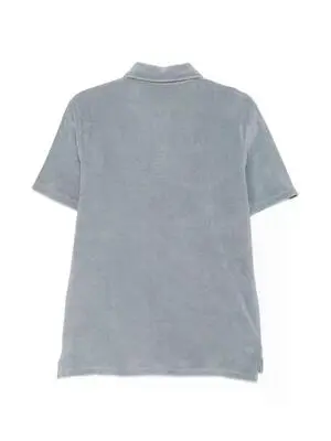 Altea Smith Terry-cloth Polo Shirt - Blue