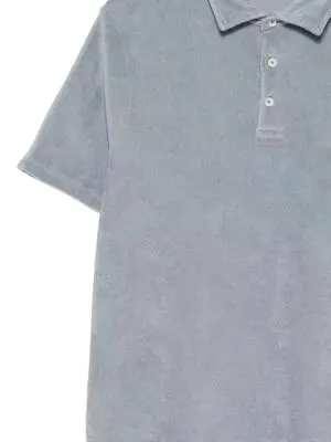 Altea Smith Terry-cloth Polo Shirt - Blue