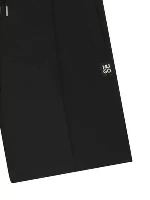 Hugo Panelled Drawstring Shorts - Black