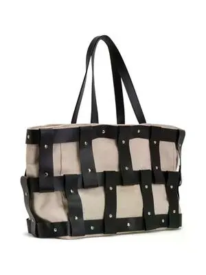 Gimaguas Studded Caged Tote Bag