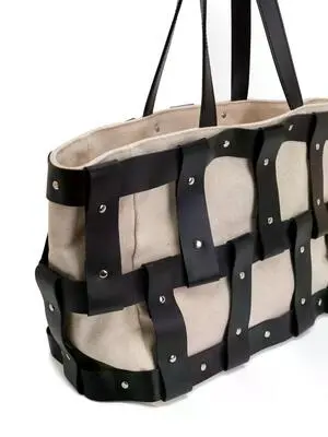 Gimaguas Studded Caged Tote Bag