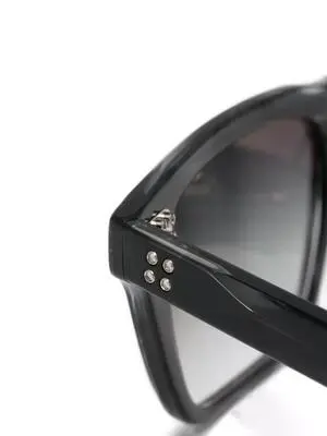 Dita Thavos Square-frame Sunglasses - Grey