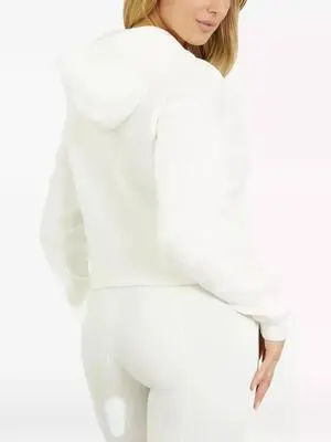 Guess Logo Hoodie - White