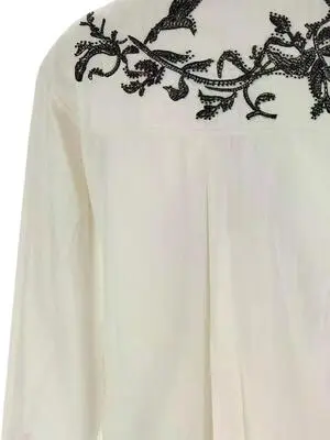 JACQUES WEI Floral Sequin Jacket - Neutrals