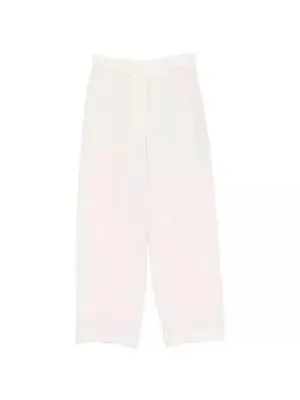 Peserico Elasticated Waist Trousers - Neutrals