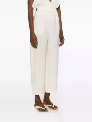 Peserico Elasticated Waist Trousers - Neutrals