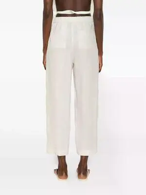 Peserico Elasticated Waist Trousers - Neutrals
