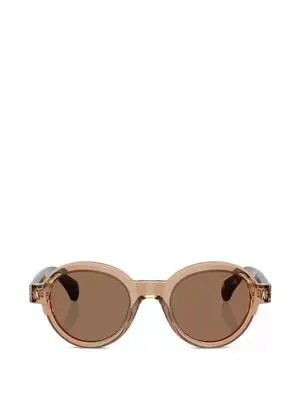 Moncler Rondosa Round-frame Sunglasses - Brown