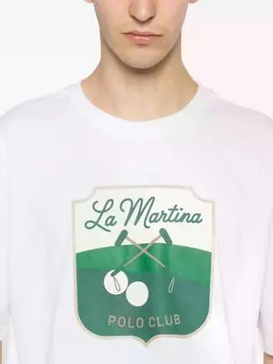 LA MARTINA Logo-print T-shirt