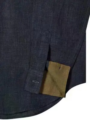 Paul Smith Full-sleeve Linen Shirt - Blue
