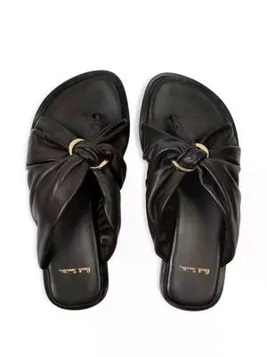 Paul Smith Lorrha Leather Sandals - Brown
