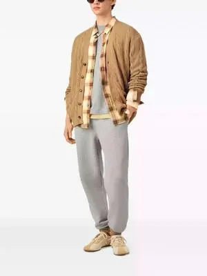 AMI Paris Cable-stitch Cardigan