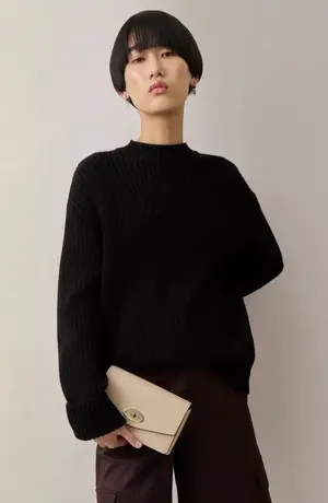 Mulberry Small Darley Clutch - Chalk