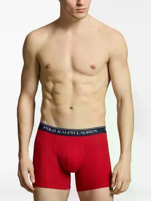 Polo Ralph Lauren Logo-print Boxers - Blue