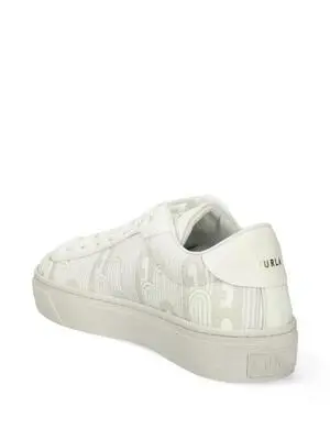 Furla Monogram-pattern Flatform Sneakers