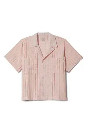Brixton Paradise Mixed Stitch Camp Shirt