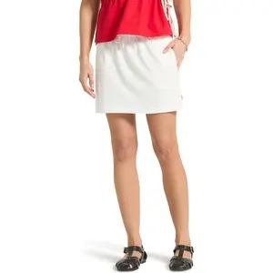 Brixton Carefree Organic Cotton Lounge Skirt - Off White
