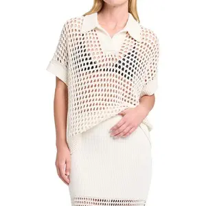 Twp Collared T-shirts For Women