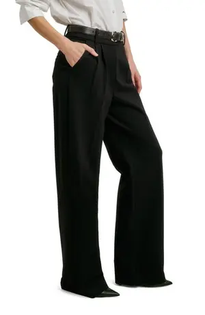 FAVORITE DAUGHTER Anywhere Pleated Wide Leg Pants