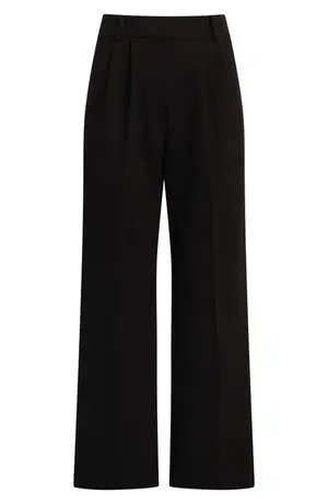 FAVORITE DAUGHTER Pleated Wide-leg Trousers