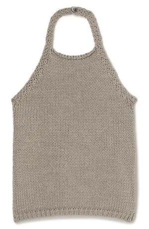 RÓHE Chunky Cotton Halter Top