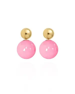 SAULE LABEL Lilou Stud Earrings - Taffy