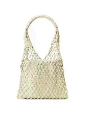 Ralph Lauren Macramé Tassel Tote Bag - Neutrals