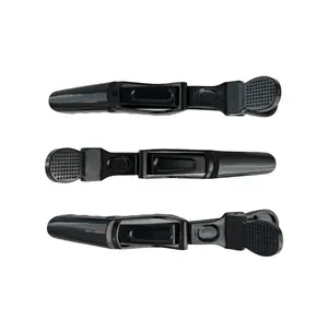 HEADBANDS OF HOPE Crocodile Hair Clips Set Of 3 - Black