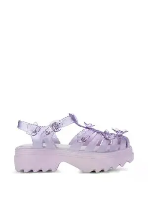 Melissa X Susan Fang Possession Platform Sandals - Purple