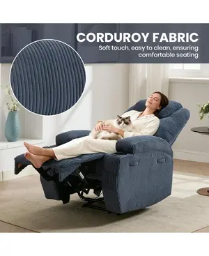 GAOMON Rocking Recliner Chair With Vibration Massage