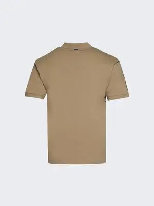 PROTOTYPES Sprayed Check Polo Beige