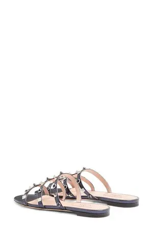 Valentino Garavani Rockstud Slide Sandal