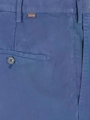 Incotex Pleated Straight-leg Trousers - Blue