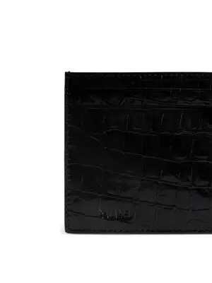 YU MEI Youhan Crocodile-effect Cardholder
